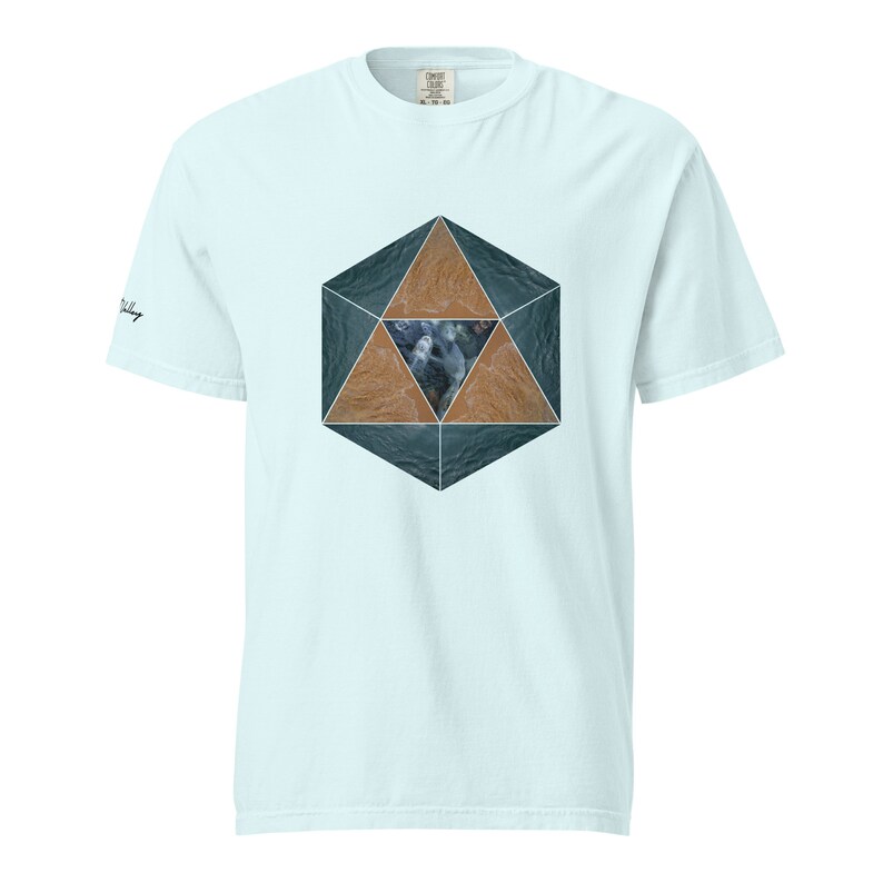 Water Element Platonic Solids Cotton Comfort Colors Unisex Shirt by the ...