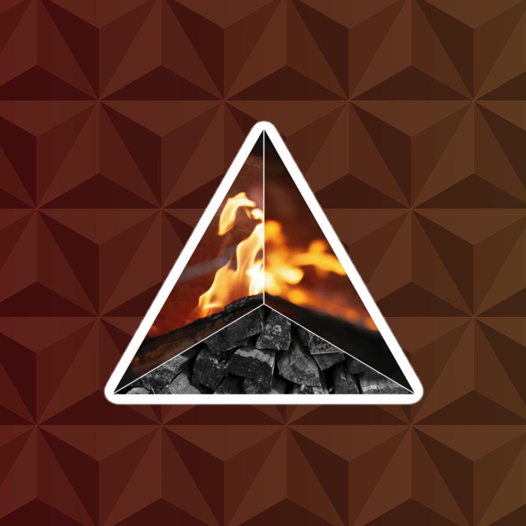 Fire Element Platonic Solids 3 Inch or 4 Inch Waterproof Sticker - Etsy