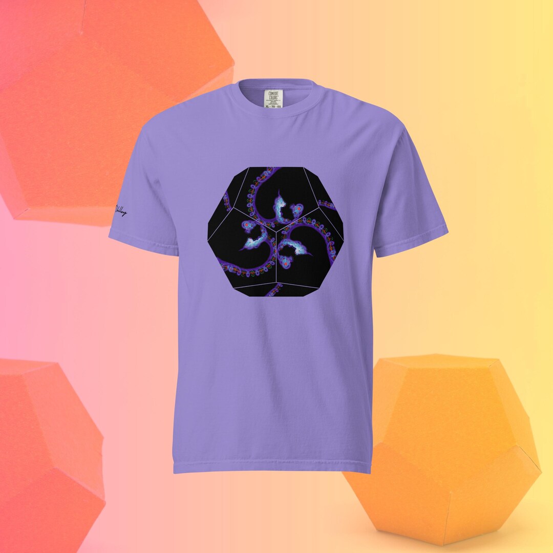 Aether Element Platonic Solids Cotton Comfort Colors Unisex Shirt by ...