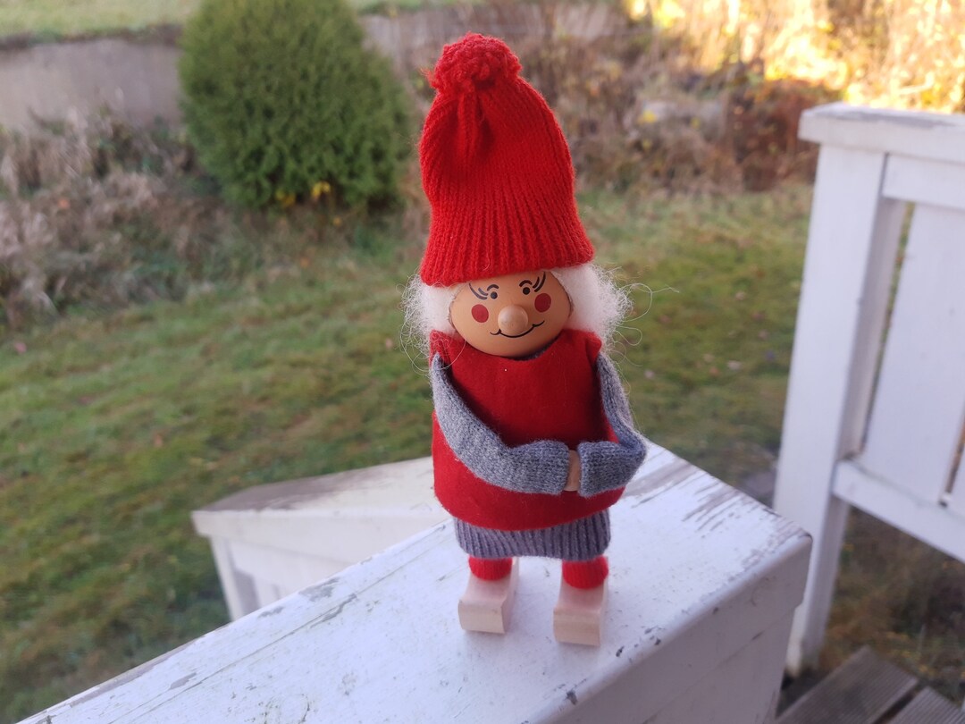 Scandinavian Handmade Tomte Boy. Christmas Decor. Vintage 1970s. - Etsy