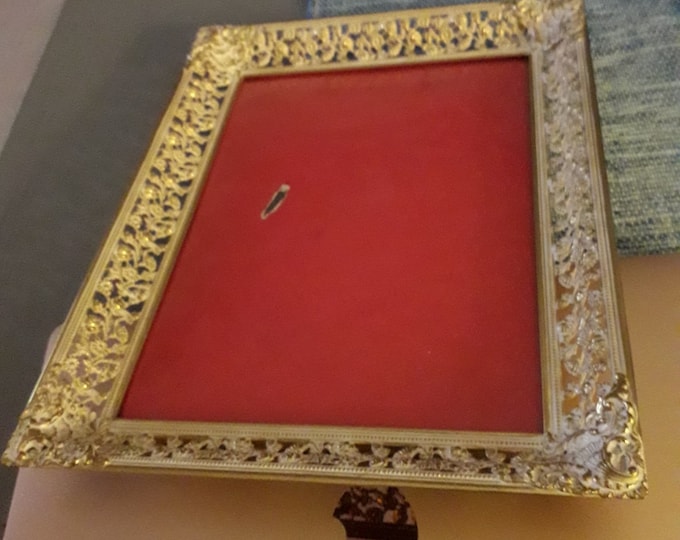 5x5 Inch Gold Frame Round-ribbed Design /golden Wedding/anniversary ...