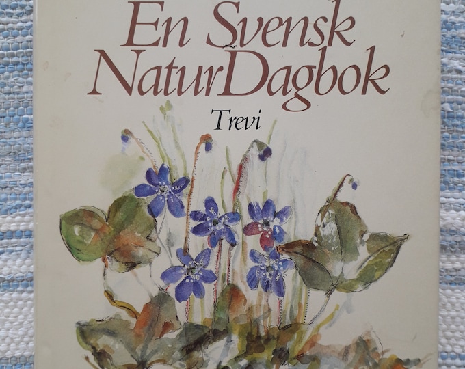 Rare Swedish Book En Svensk Naturdagbok. Edited in 1995. - Etsy