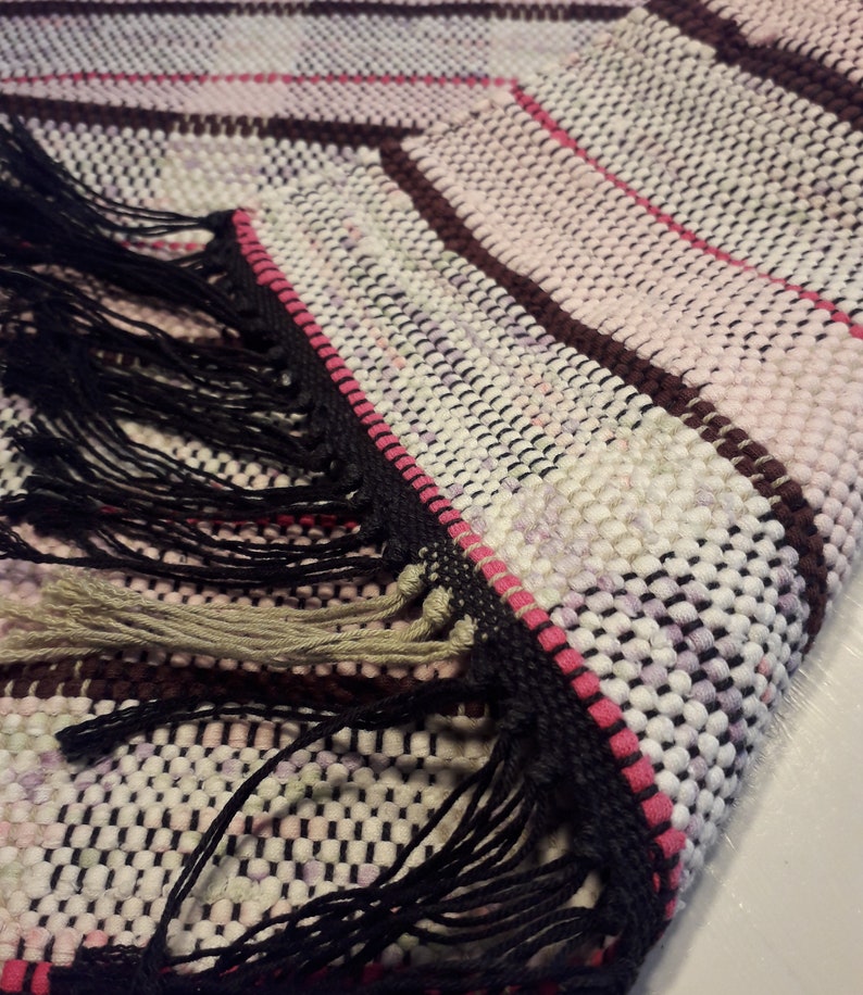 Vintage Hand-knotted Rug Trasmatta or Table Runner. Swedish - Etsy