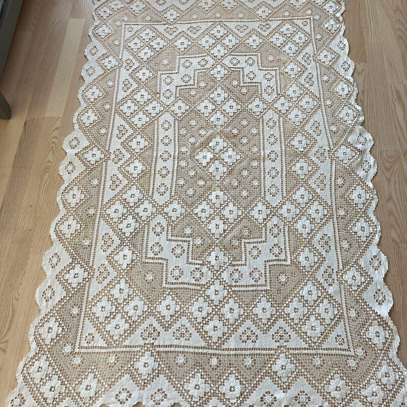 Filet Lace Linens - Etsy