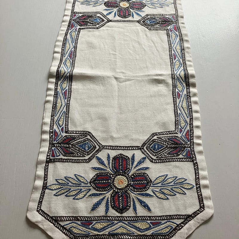 Swedish Table Runner - Etsy