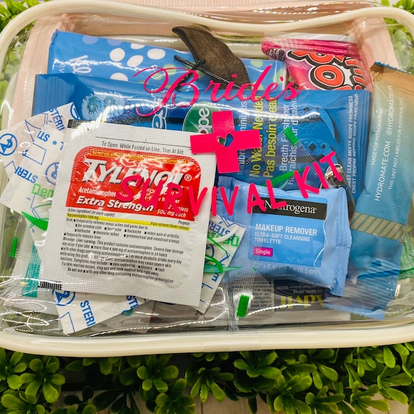 Bride Day Survival Kit - Etsy