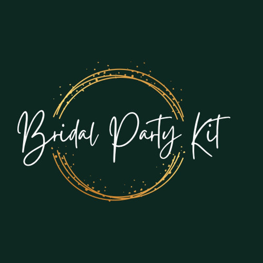 Bridal Party Kit Wedding Day Essentials Kit Wedding Day Kit - Etsy
