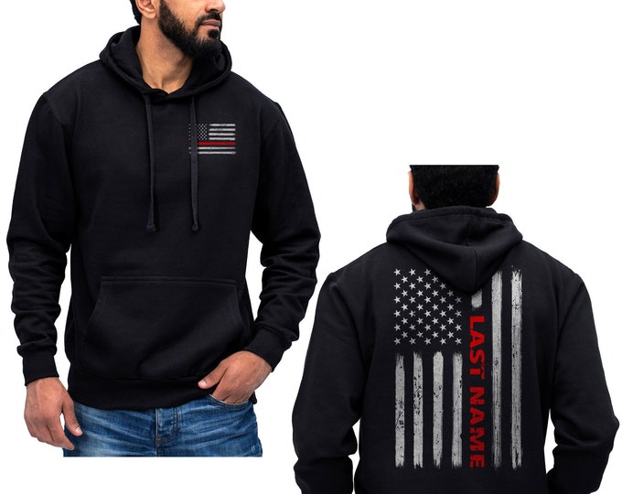 Firefighter Sweatshirt, Fireman Embroidered Sweatshirt, Fire Department ...