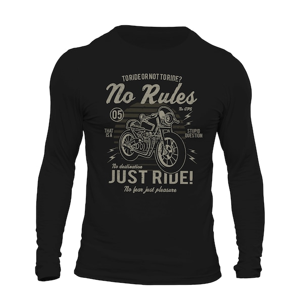 Motorcycle Long Sleeve Shirt - Etsy