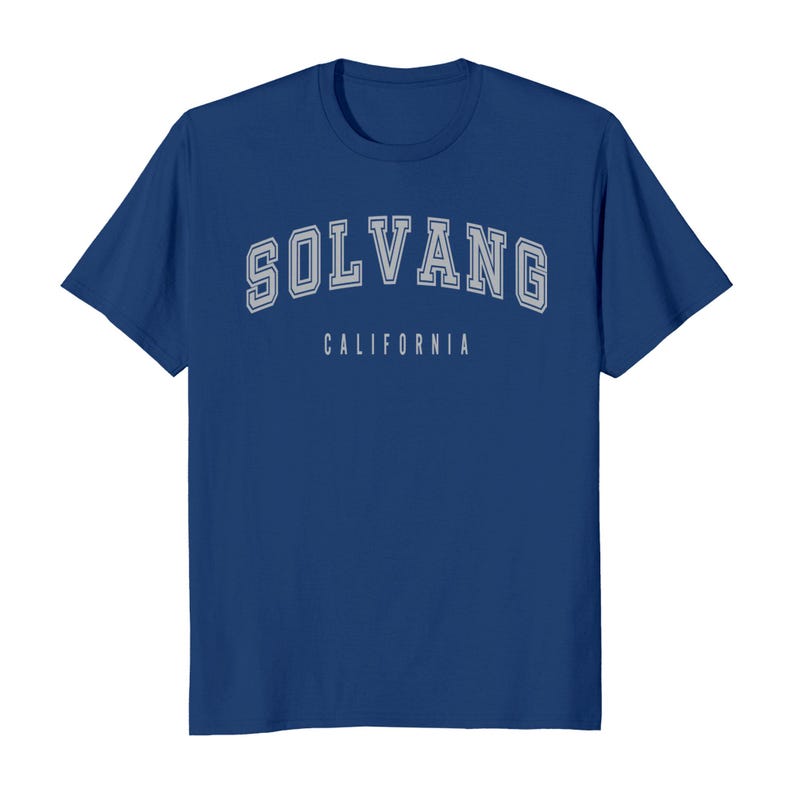 Solvang California Classic Short Sleeve Men's T-shirt - Etsy