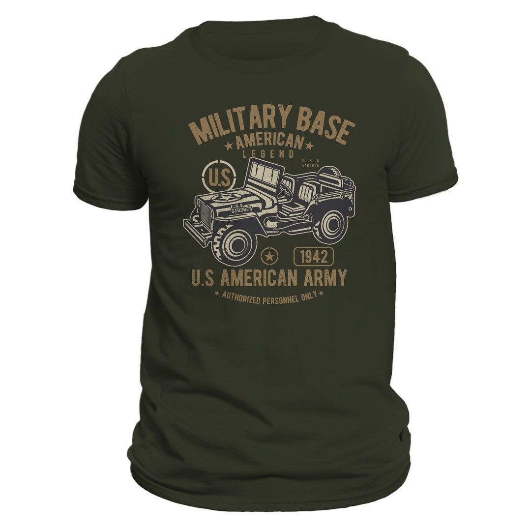 USA Army Military Base Men's T-shirt - Etsy