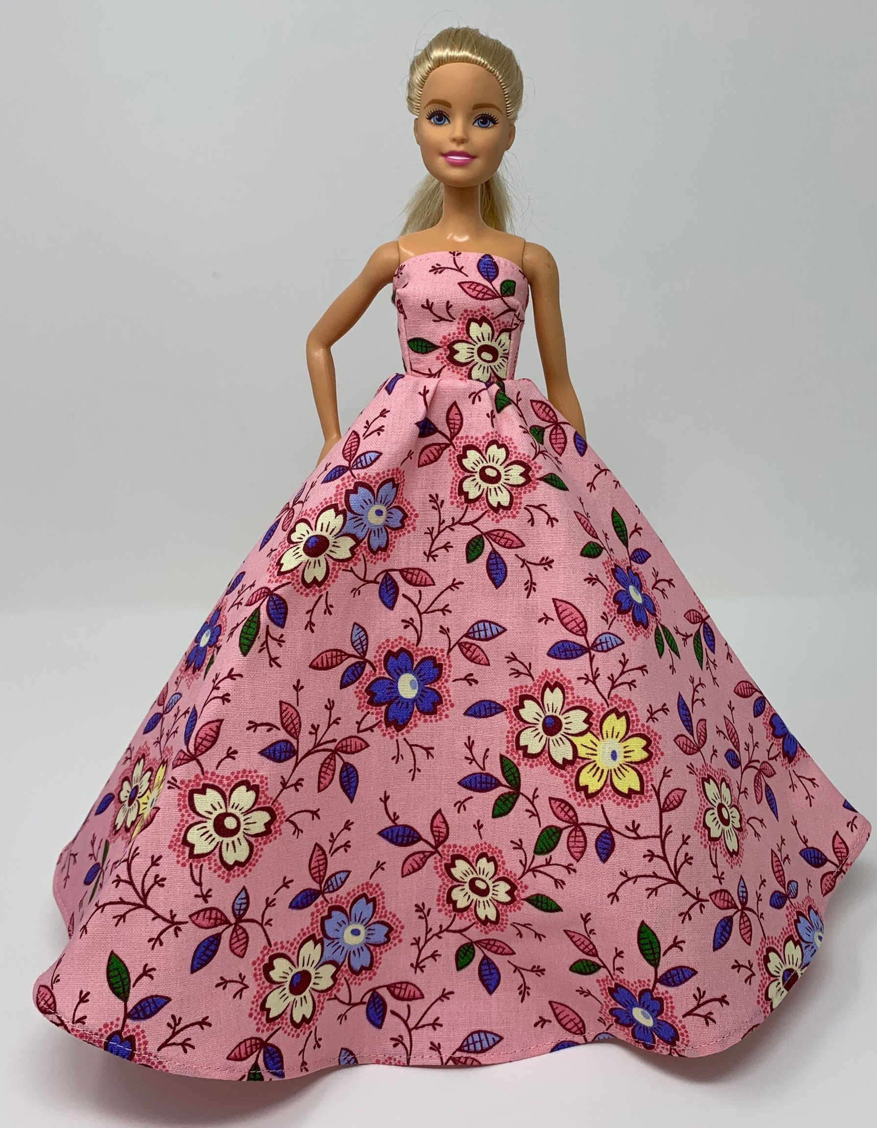 Handmade 11.5 Fashion Doll Dress, Doll Evening Gown, BL - Etsy