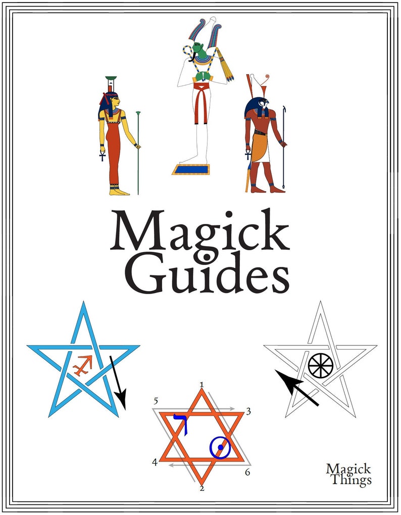 Magick Guides: Planetary Invocation Altar Guides PDF - Etsy