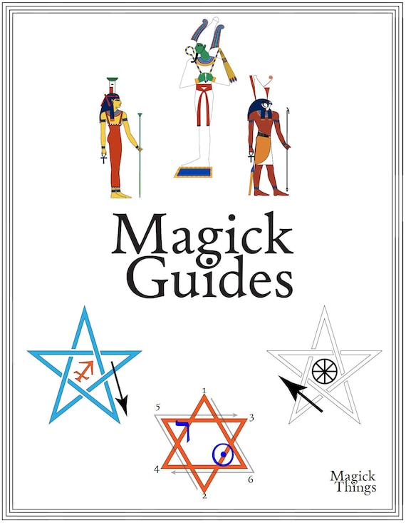 Magick Guides: COMPLETE SET Includes All Elemental - Etsy