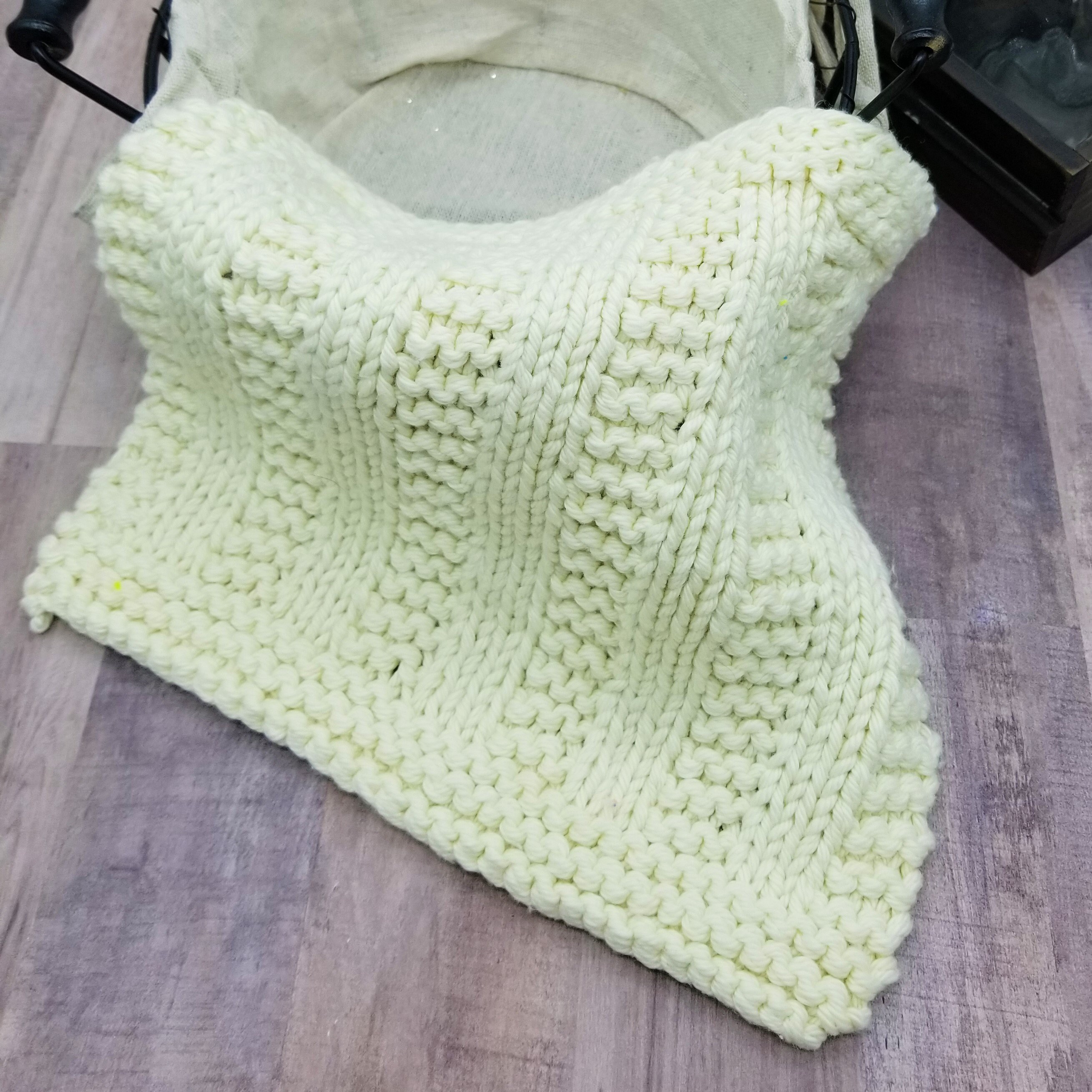 Washcloth Knitting Pattern, Handmade Bathroom Cloth Knitting Pattern ...