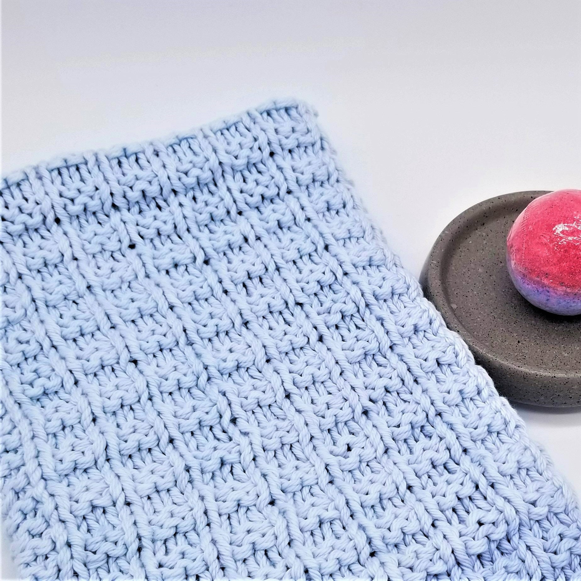 Hand Towel Knitting Pattern, Knit Hand Towel Pattern, Handknit Bath ...