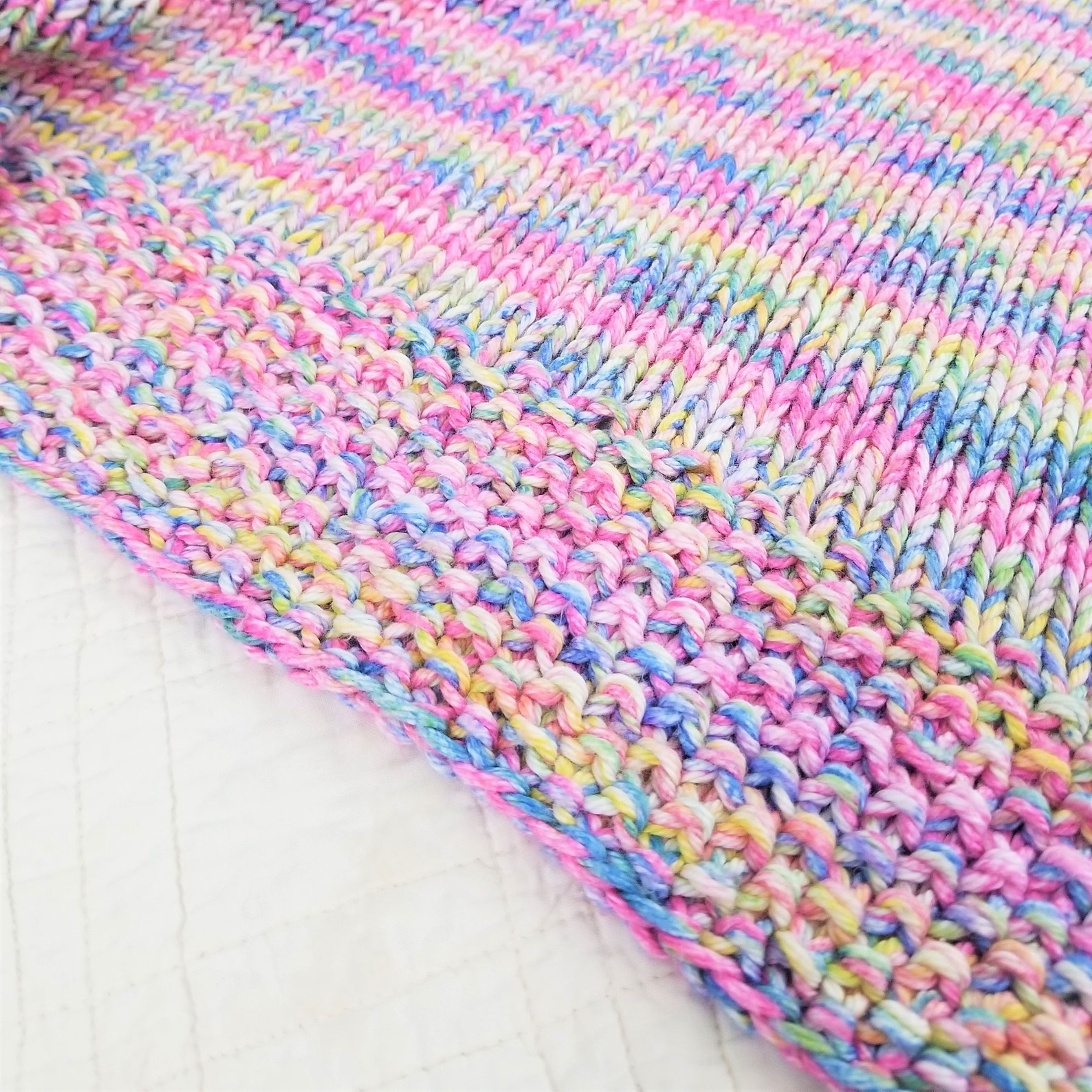 Baby Blanket Knitting Pattern, Easy Knit Baby Blanket Pattern, Baby ...