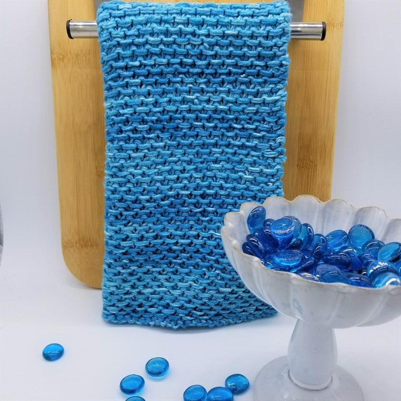 Hand Towel Knitting Pattern, Knit Hand Towel Pattern, Knitted Bath Towel, Pattern Bathroom Towel ...
