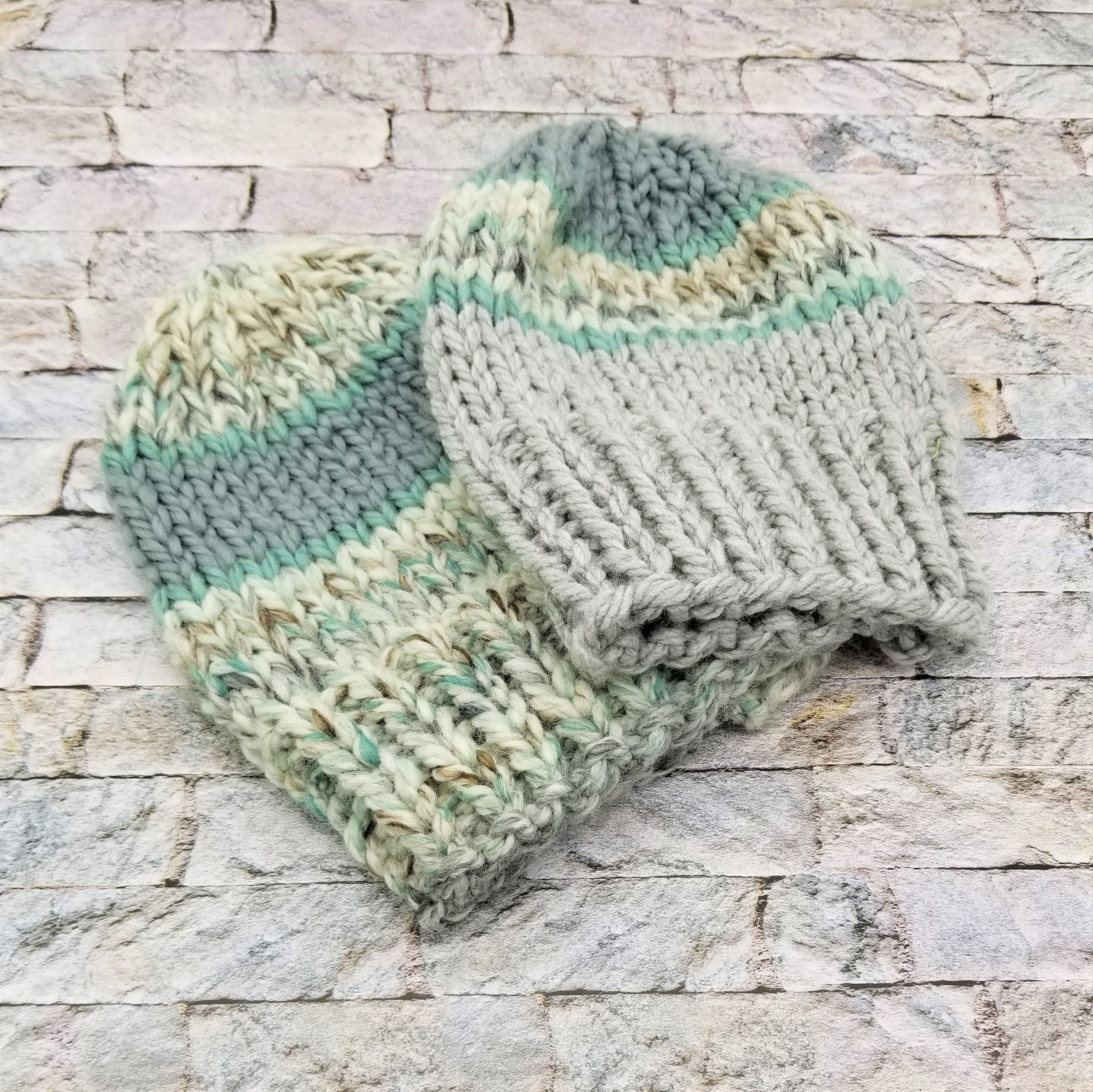 Adult Hat Knitting Pattern Easy Knit Hat Pattern Waterfront - Etsy