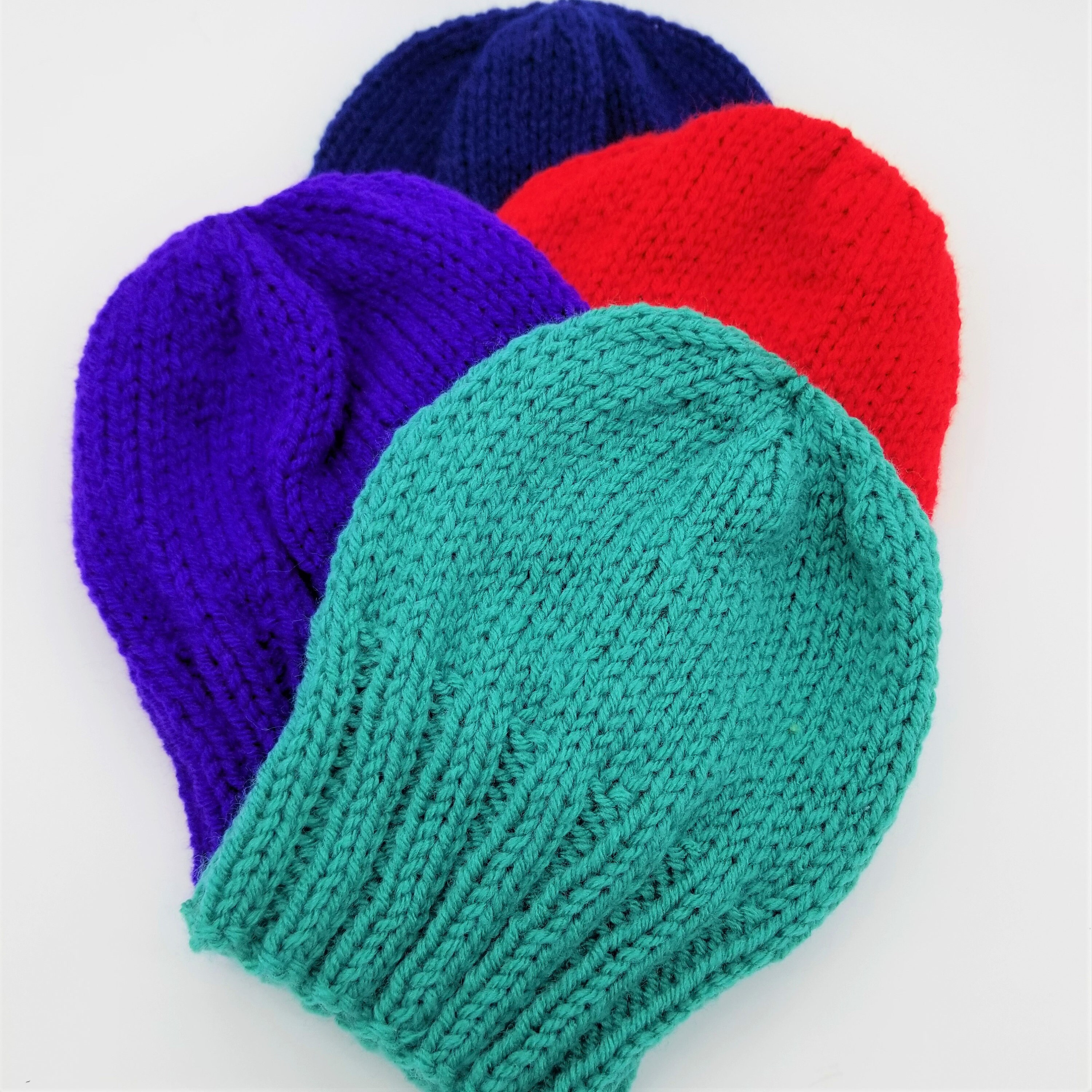 Child Hat Knitting Pattern, Kids Knitted Hat Pattern, Children Knit Hat ...