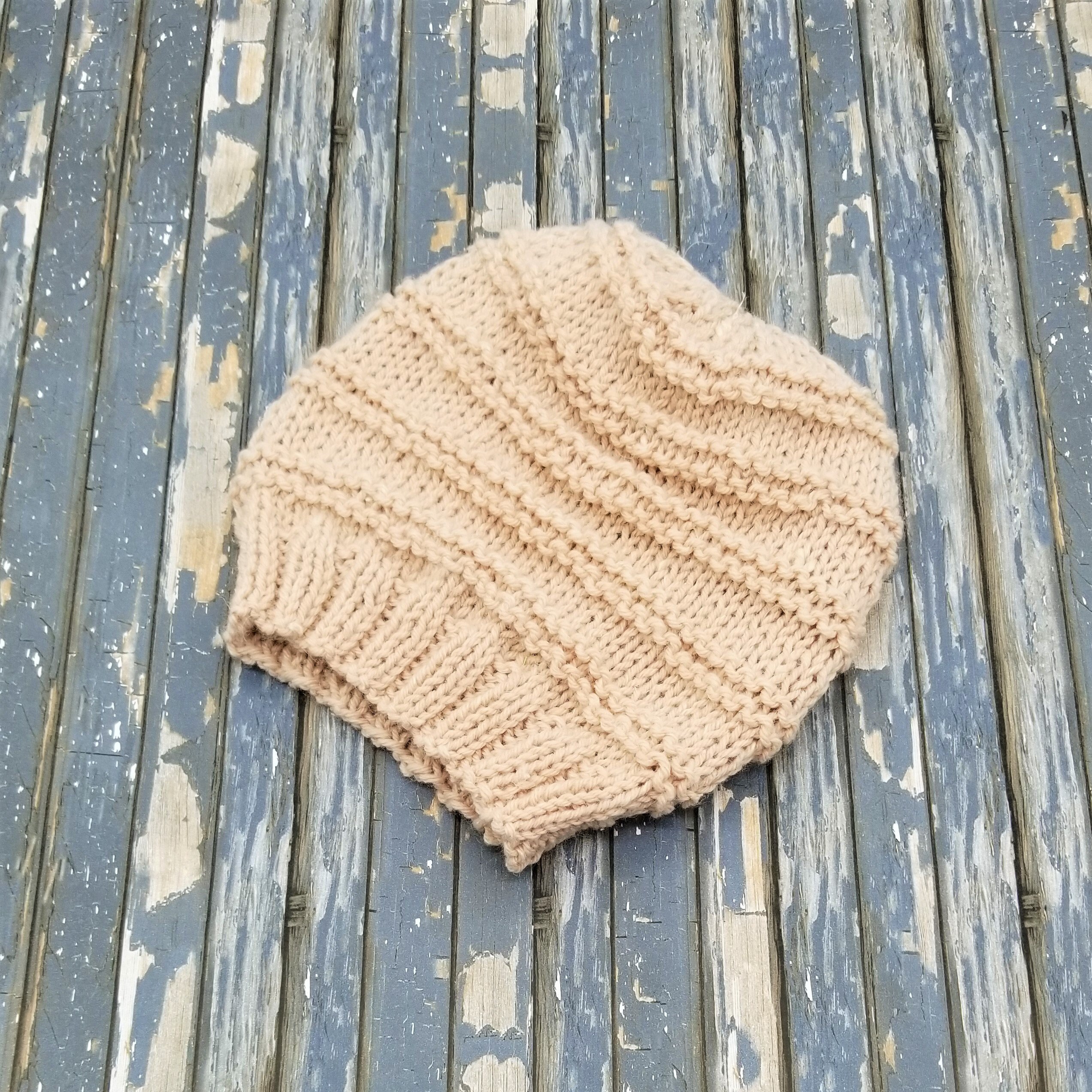 Adult Hat Knitting Pattern, Knitted Hat Pattern for Adults, Easy Knit ...