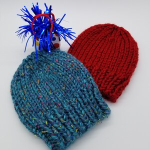 Fall Kids Hat Knitting Pattern, Autumn Hats for Kids, Child Fall Beanie ...