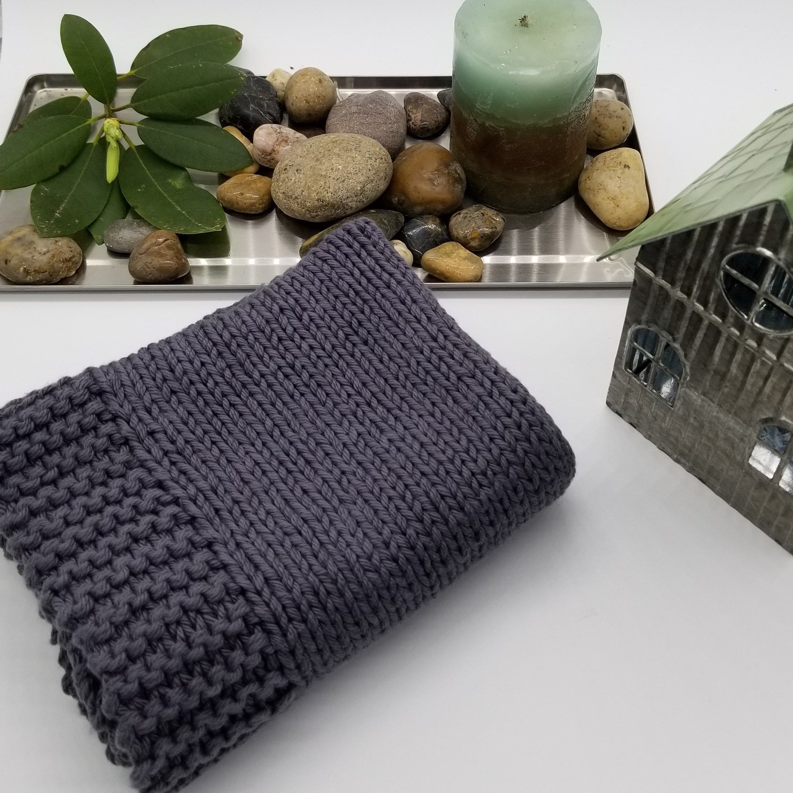 Knit Hand Towel Pattern, Knit Dish Towel Pattern, Poovey - Etsy