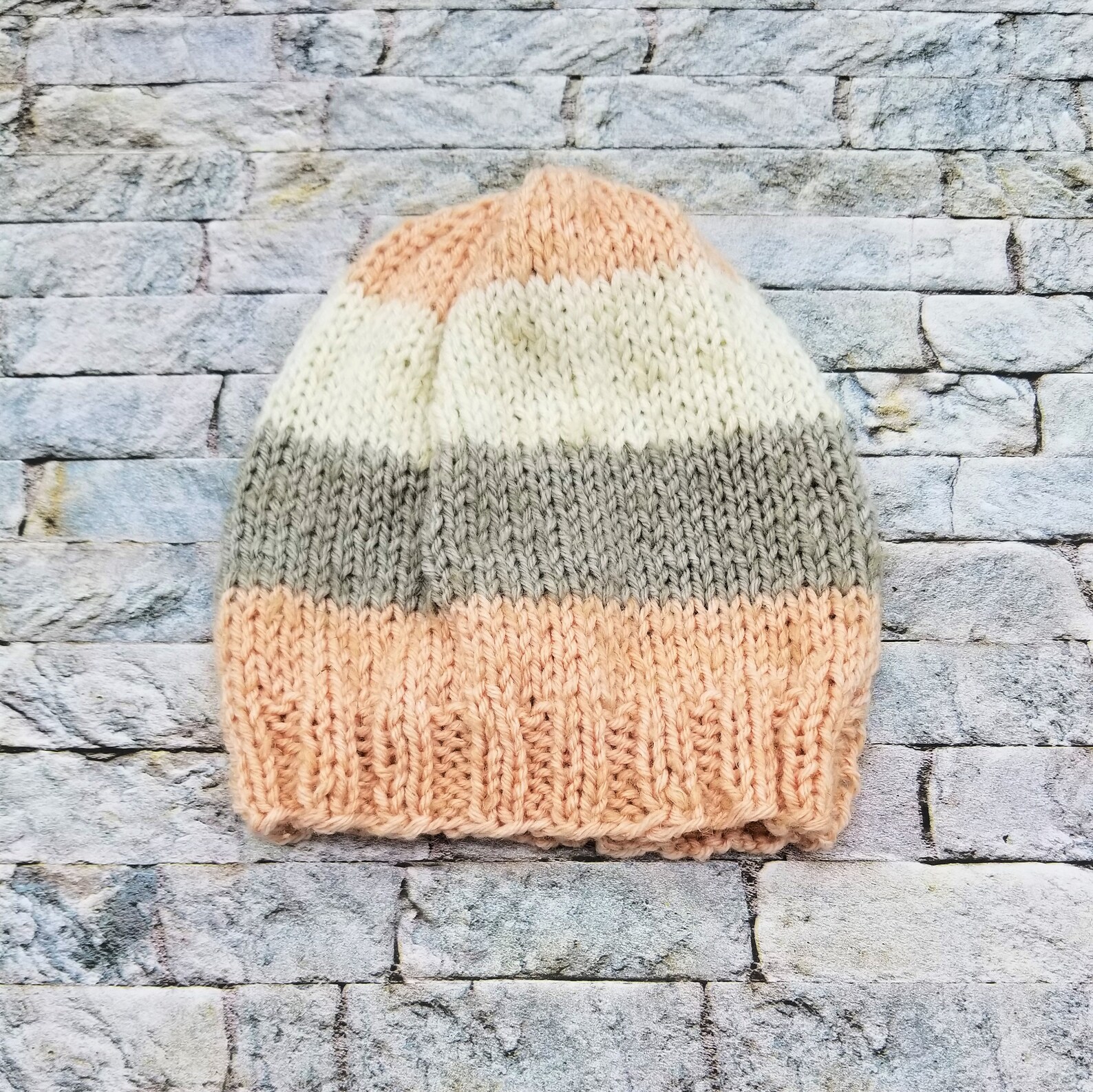 Adult Hat Knitting Pattern, Knitted Hat Pattern for Adults, Easy Knit ...