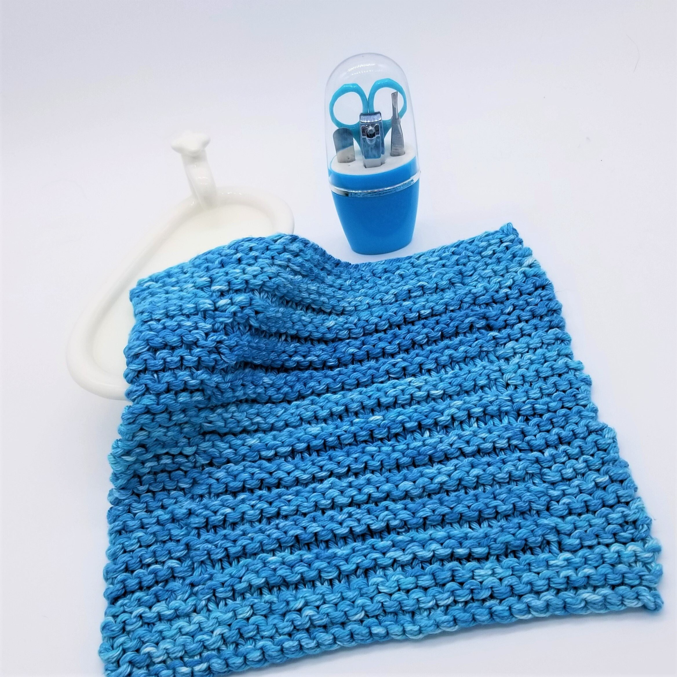 Easy Washcloth Knitting Pattern, Spa Washcloth, Bath Knitting, Bath ...