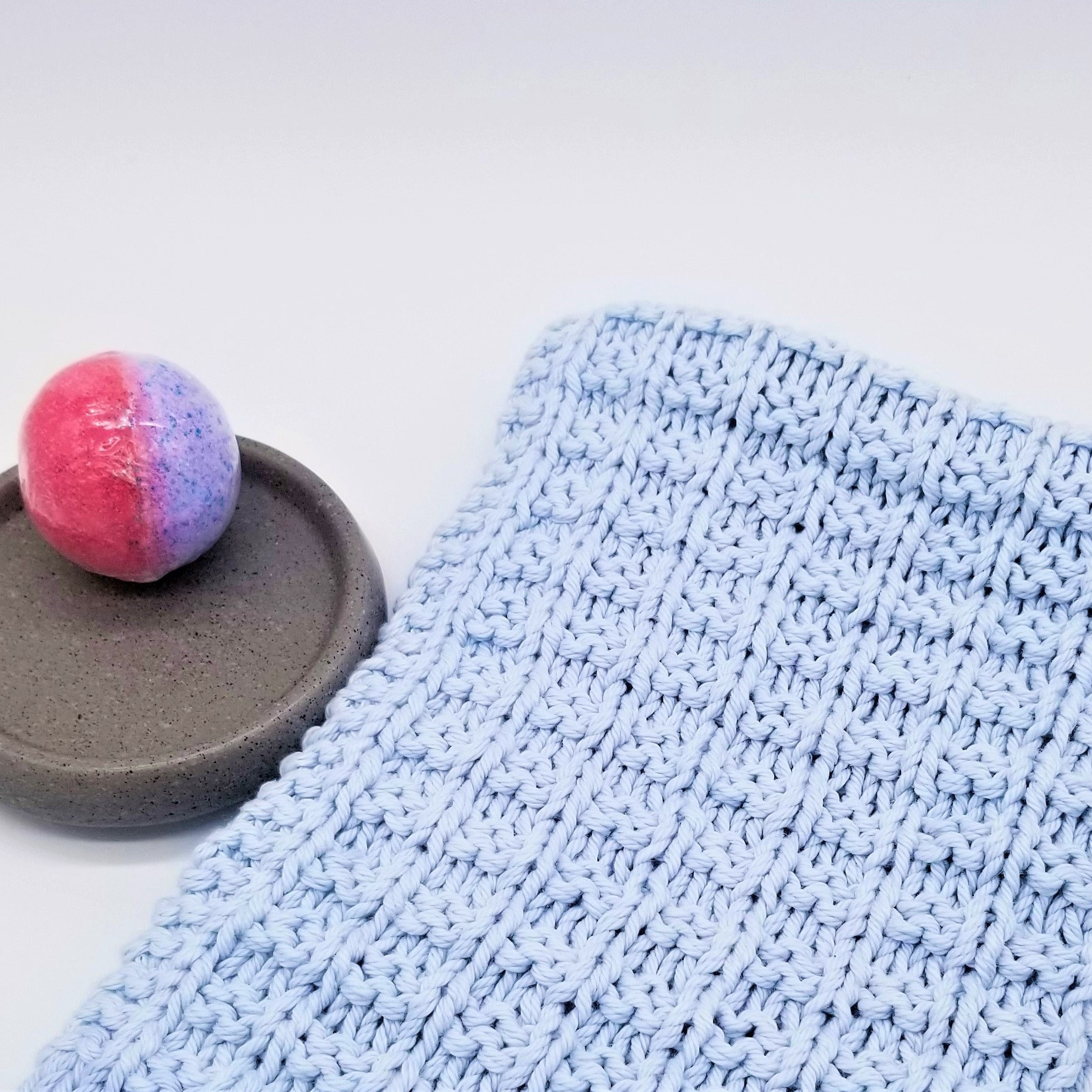 Hand Towel Knitting Pattern, Knit Hand Towel Pattern, Handknit Bath ...