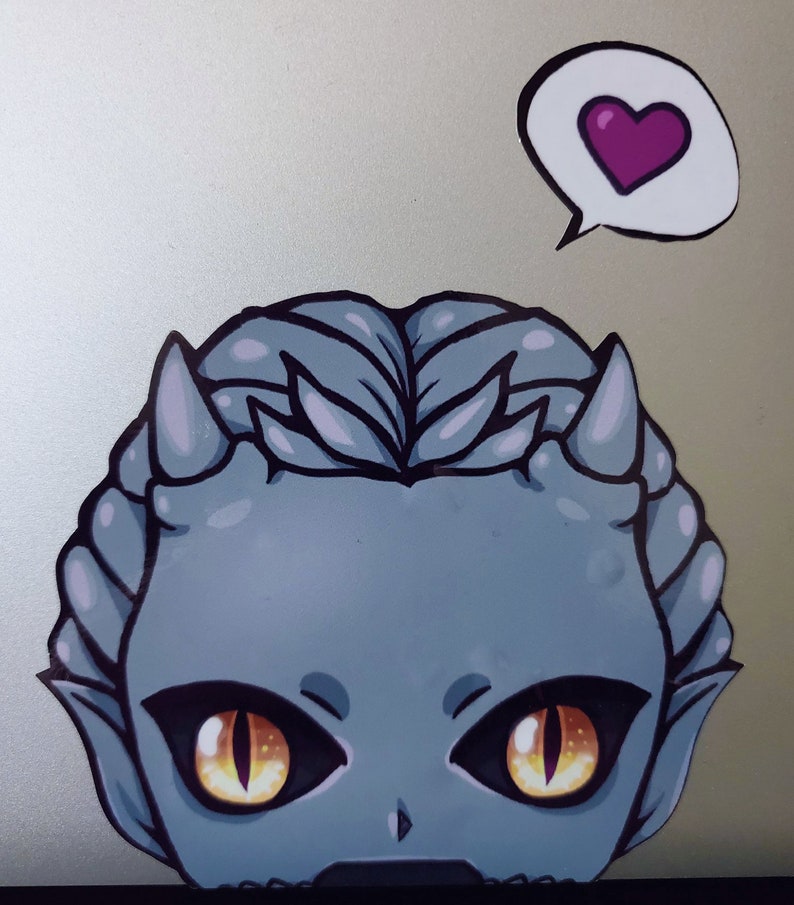 5 Copia & Ghoul Peeking Waterproof/uv Resistant Transfer - Etsy