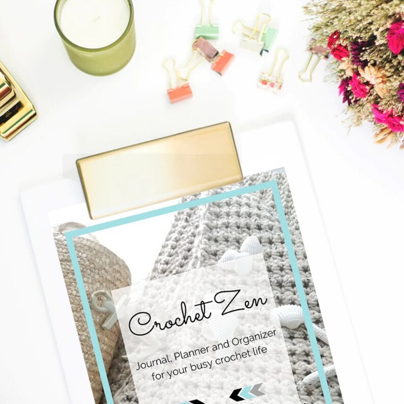 Crochet Zen: Journal Planner and Organizer. Printable PDF - Etsy