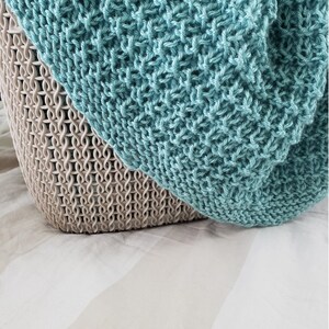 KNITTING PATTERN: Sea Star Knitted Baby Blanket. Knit Stroller Throw ...