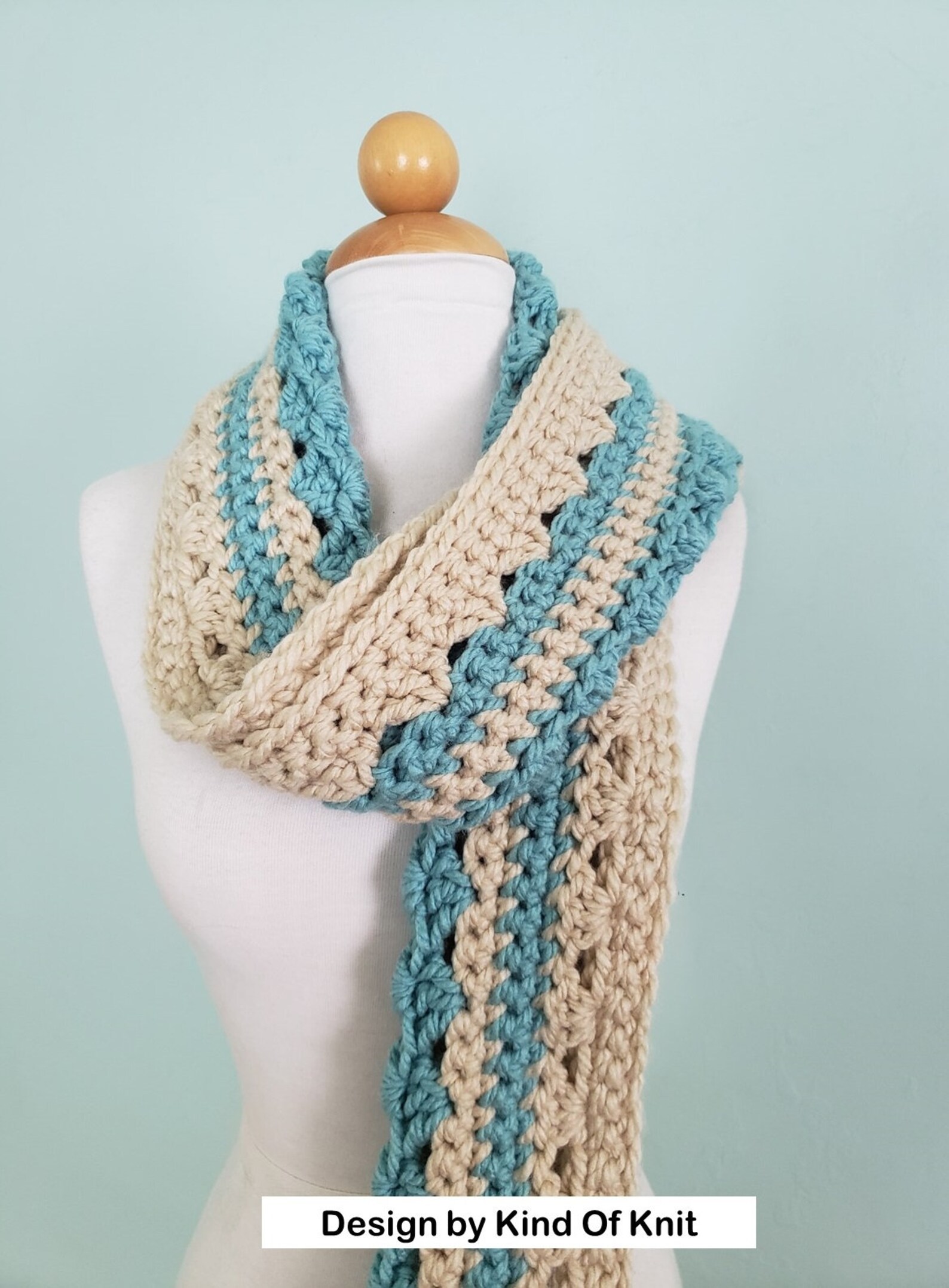 CROCHET PATTERN: Cardiff Scarf Crochet Pattern. Long Crochet - Etsy