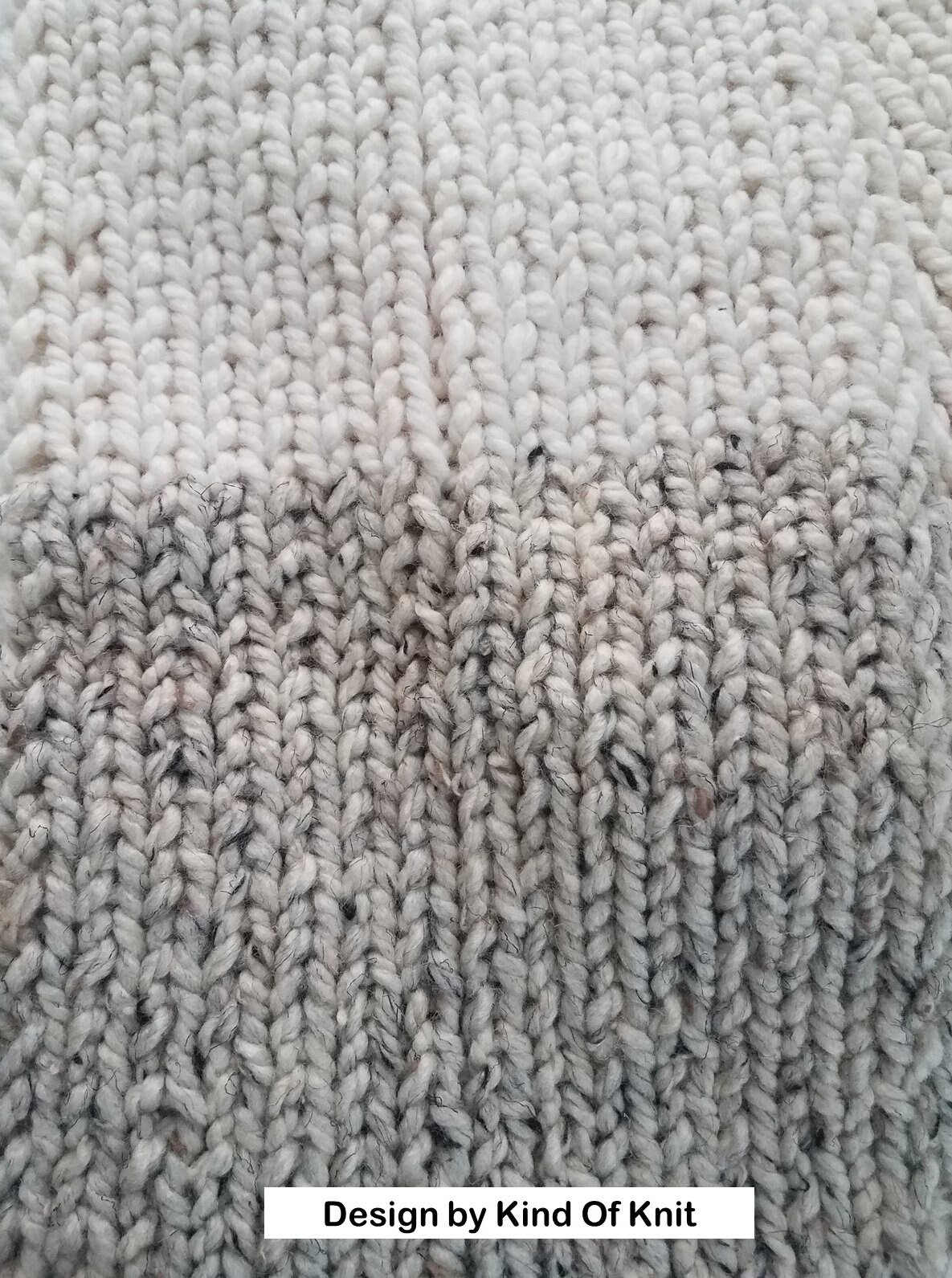 KNITTING PATTERN: Monterey Chunky Knitted Scarf. Long Cream - Etsy