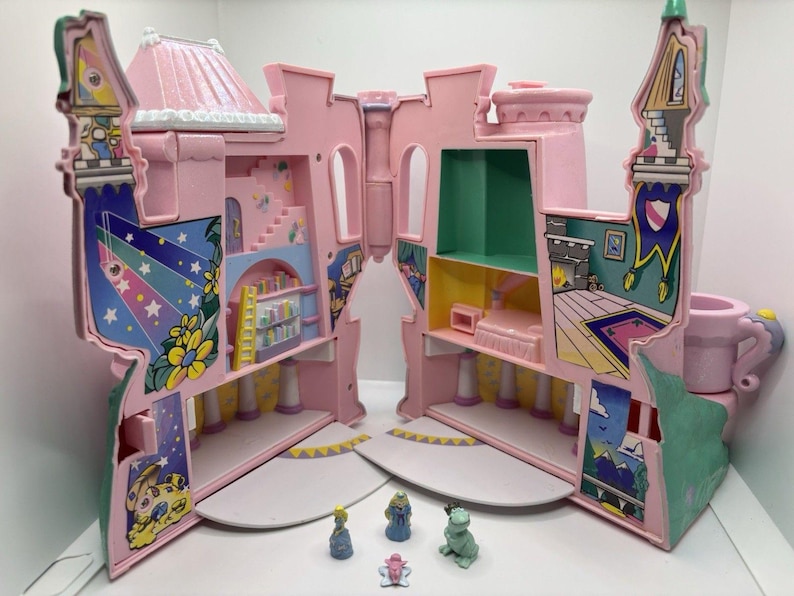 1995 Trendmaster Starcastle Magical Tea Party Castle Playset 4 Figures ...