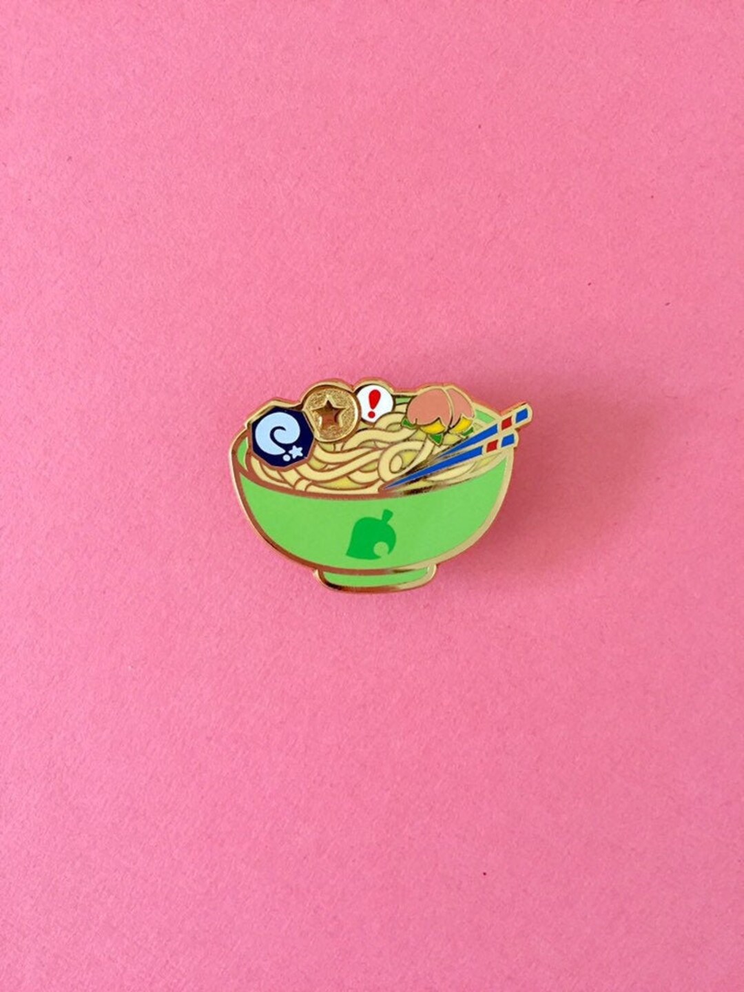 Animal Crossing Ramen Hard Enamel Pin - Etsy