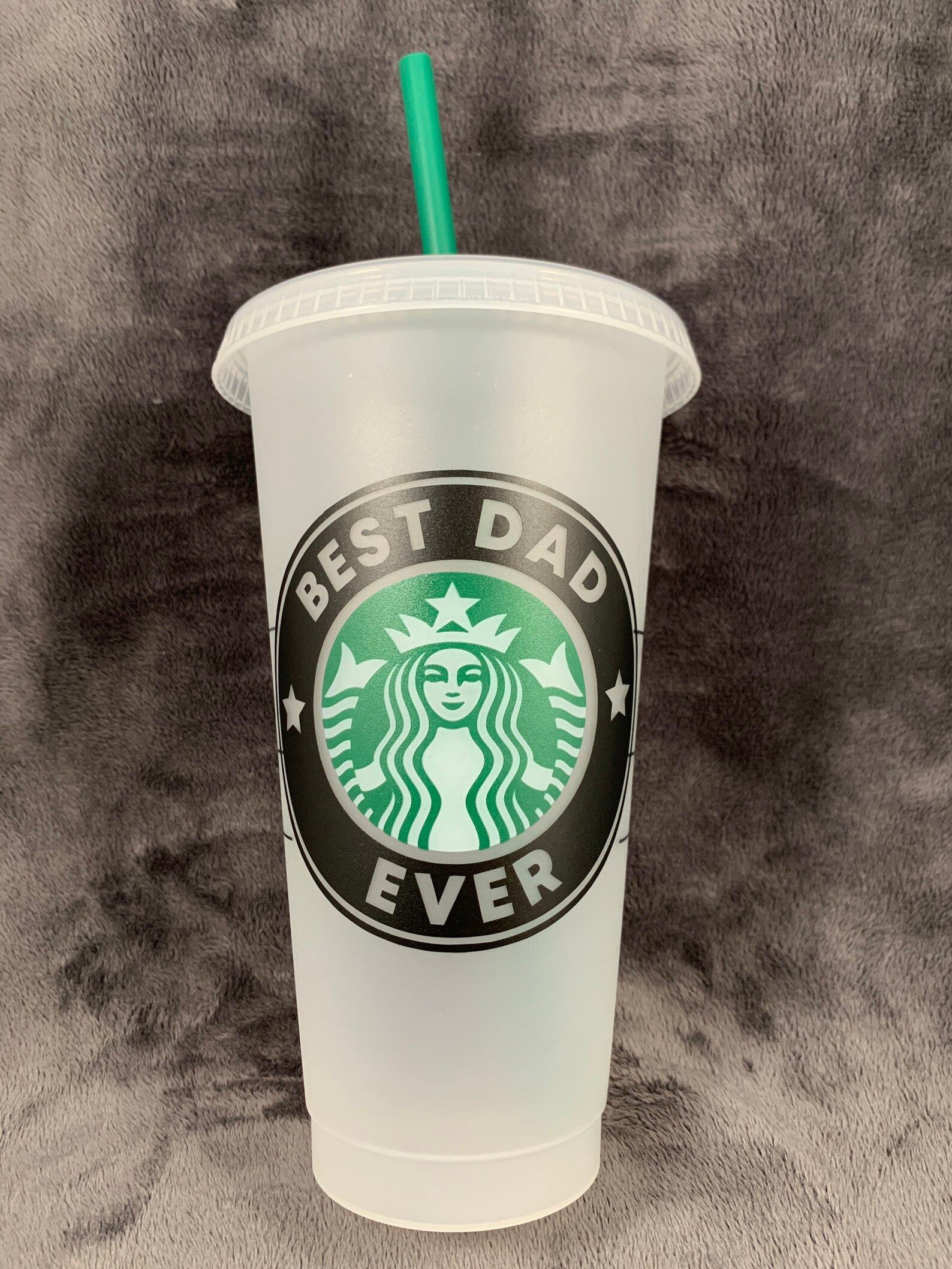 Best Dad Ever ~ Starbucks Reusable Cup - Etsy