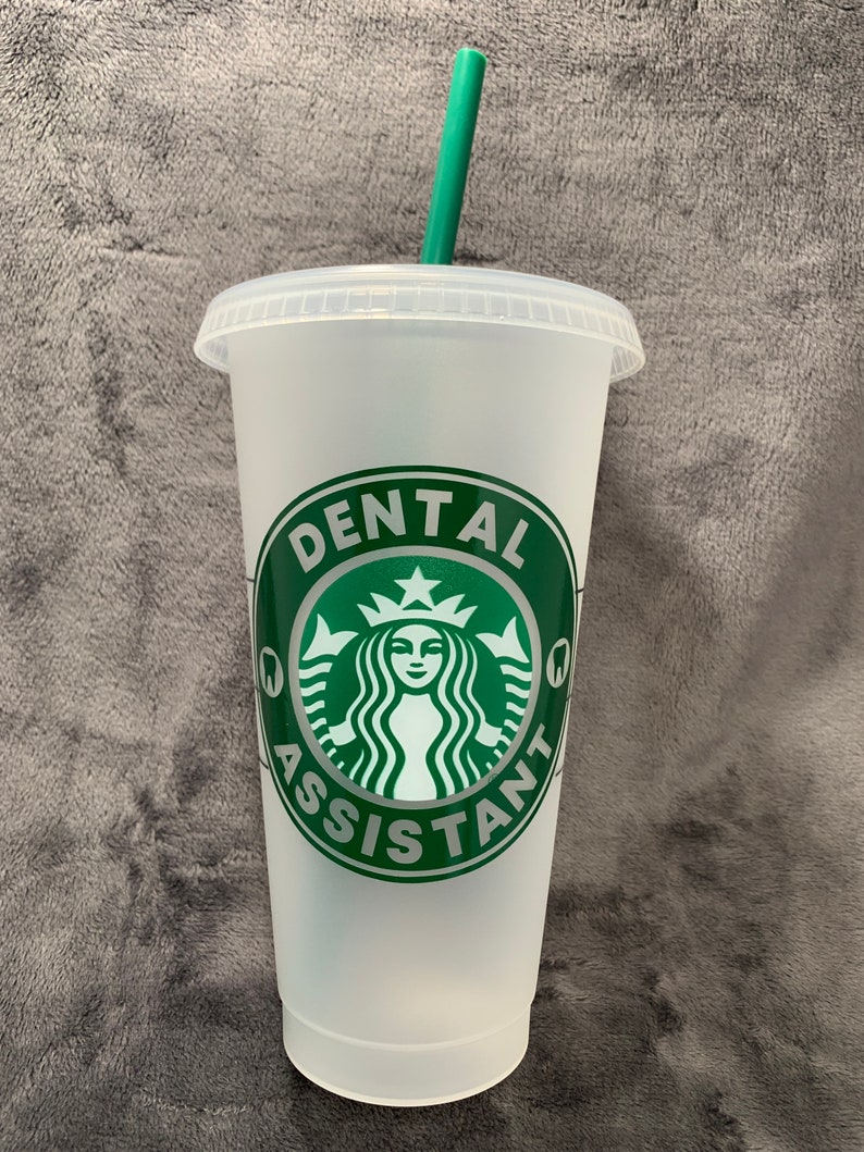 Dental Assistant Starbucks Reusable Cup | Etsy