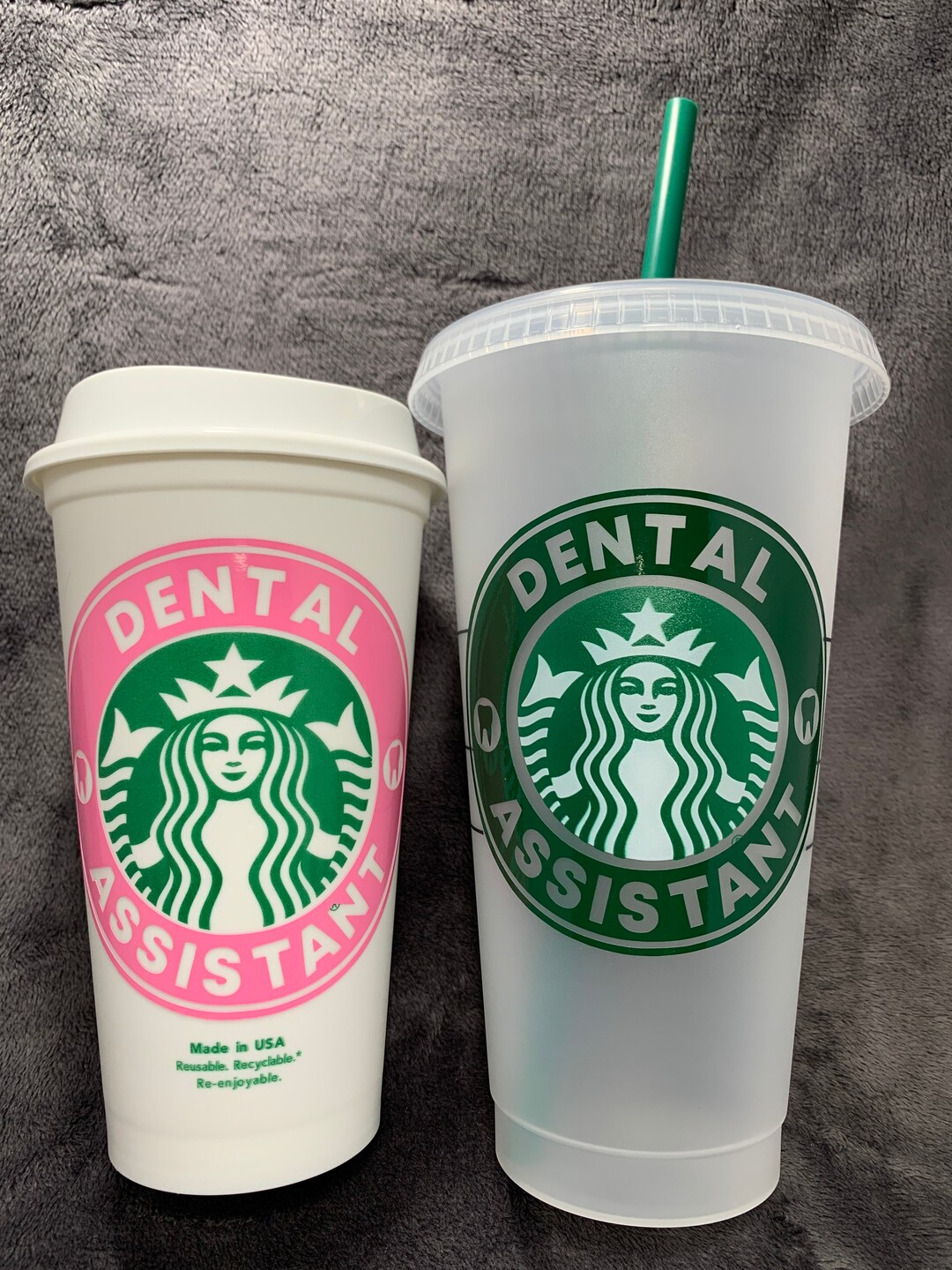 Dental Assistant ~ Starbucks Reusable Cup - Etsy