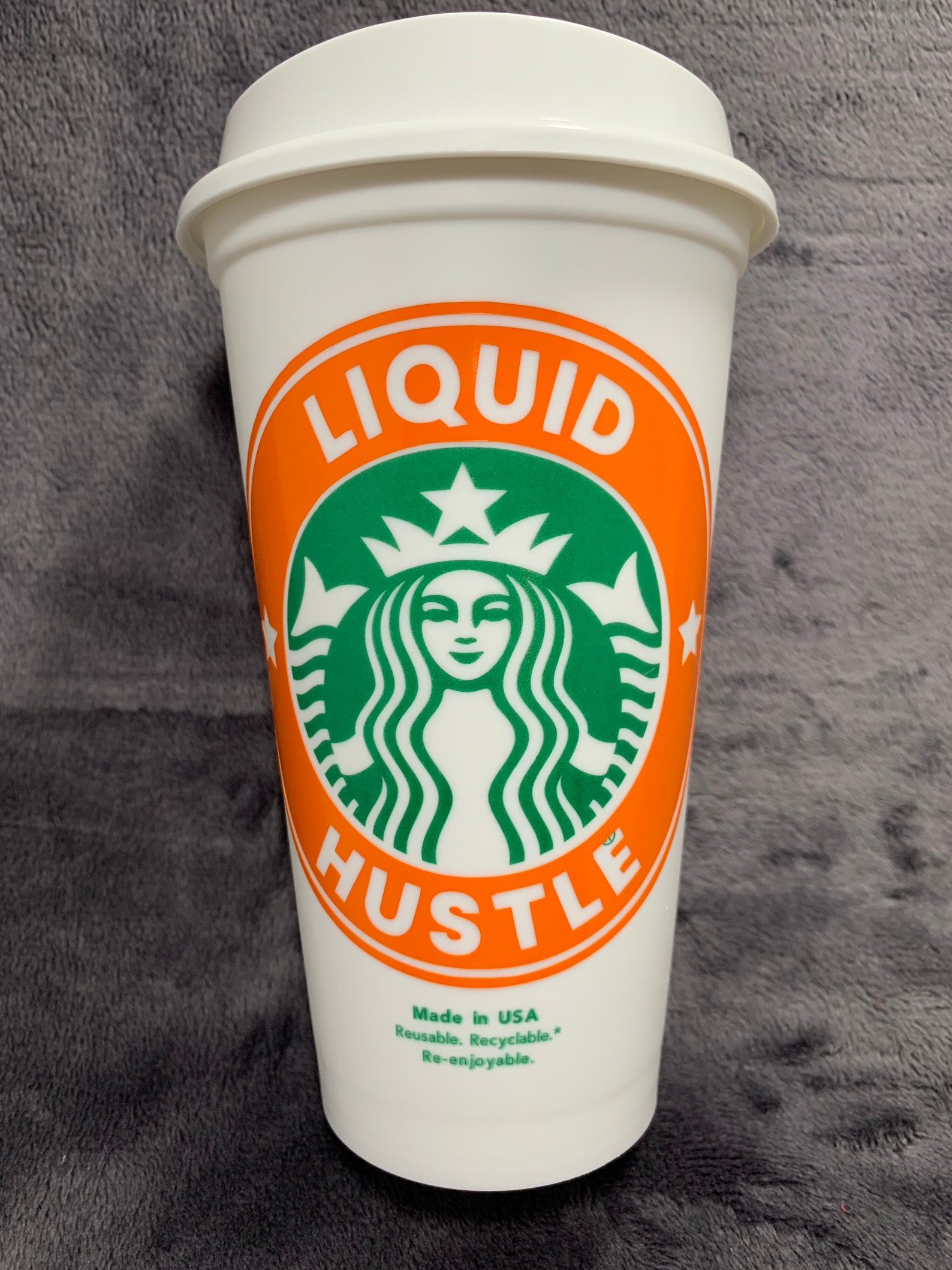 Liquid Hustle Starbucks Reusable Cup - Etsy