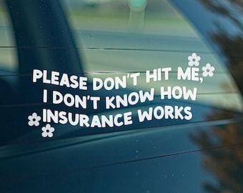 Please Don't Hit Me! I Don't Know How Insurance Works. | Funny Tiktok ...