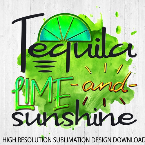 Tequila PNG Sublimation Download Digital Download - Etsy