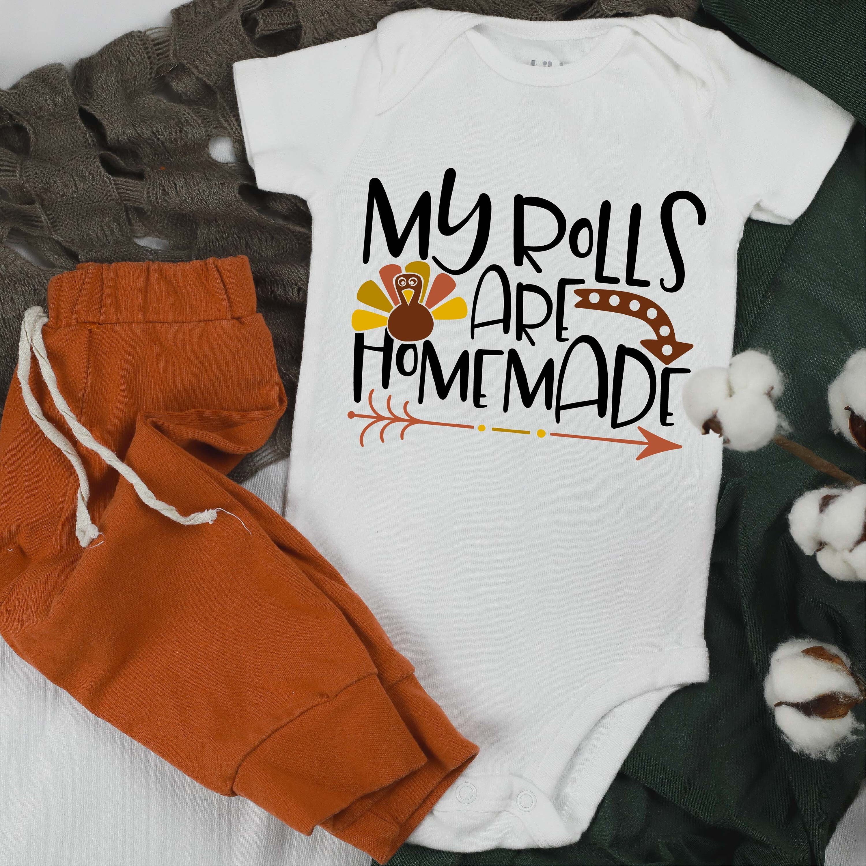 My Rolls Are Homemade SVG Cutting File , Thanksgiving Svg, Cricut Files ...