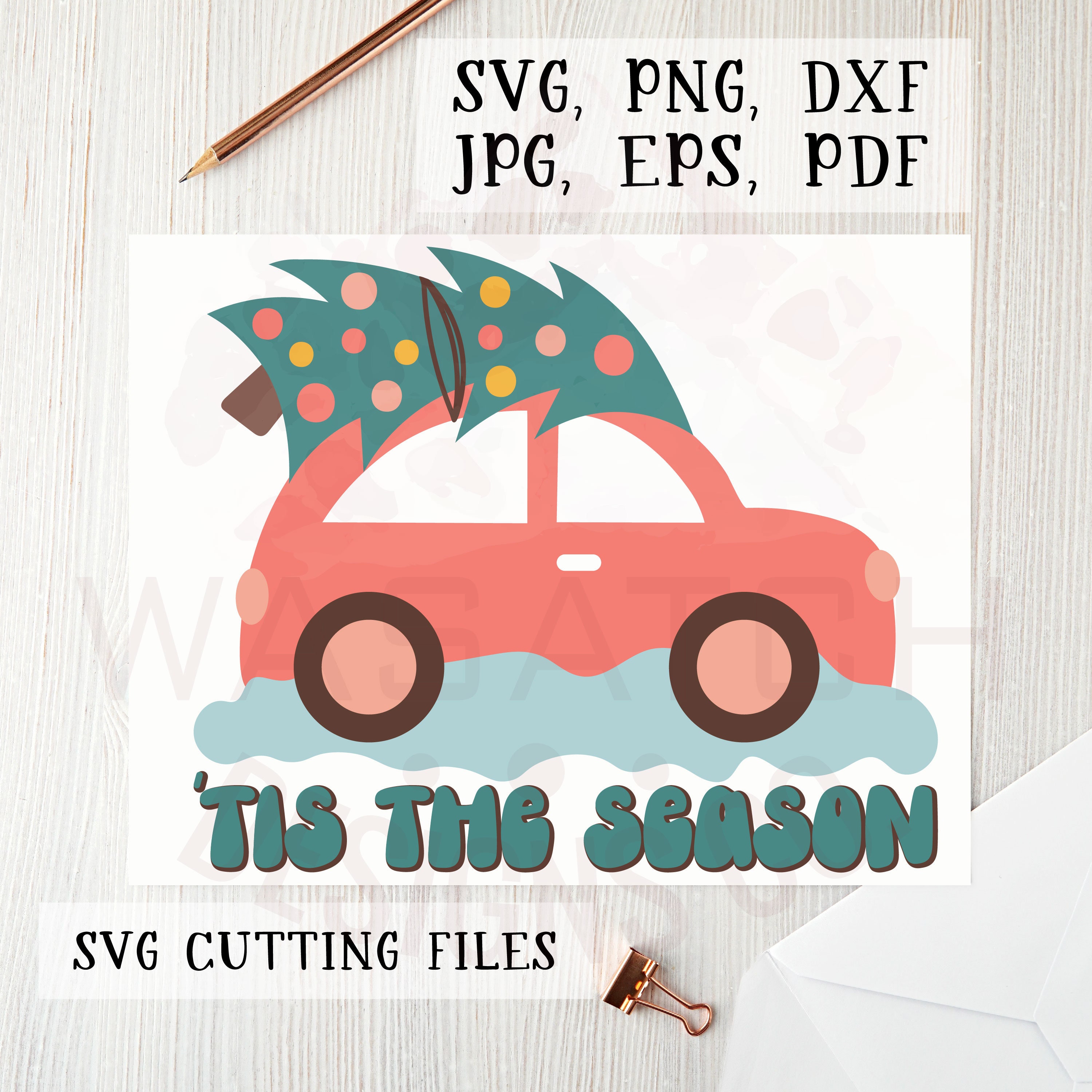 Tis the Season SVG Cutting File Christmas SVG Christmas - Etsy