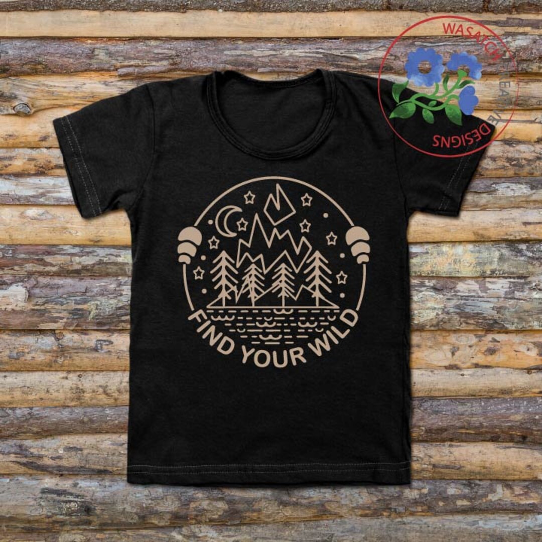 Find Your Wild SVG Cutting File DXF Eps and Png Files for Cameo or ...