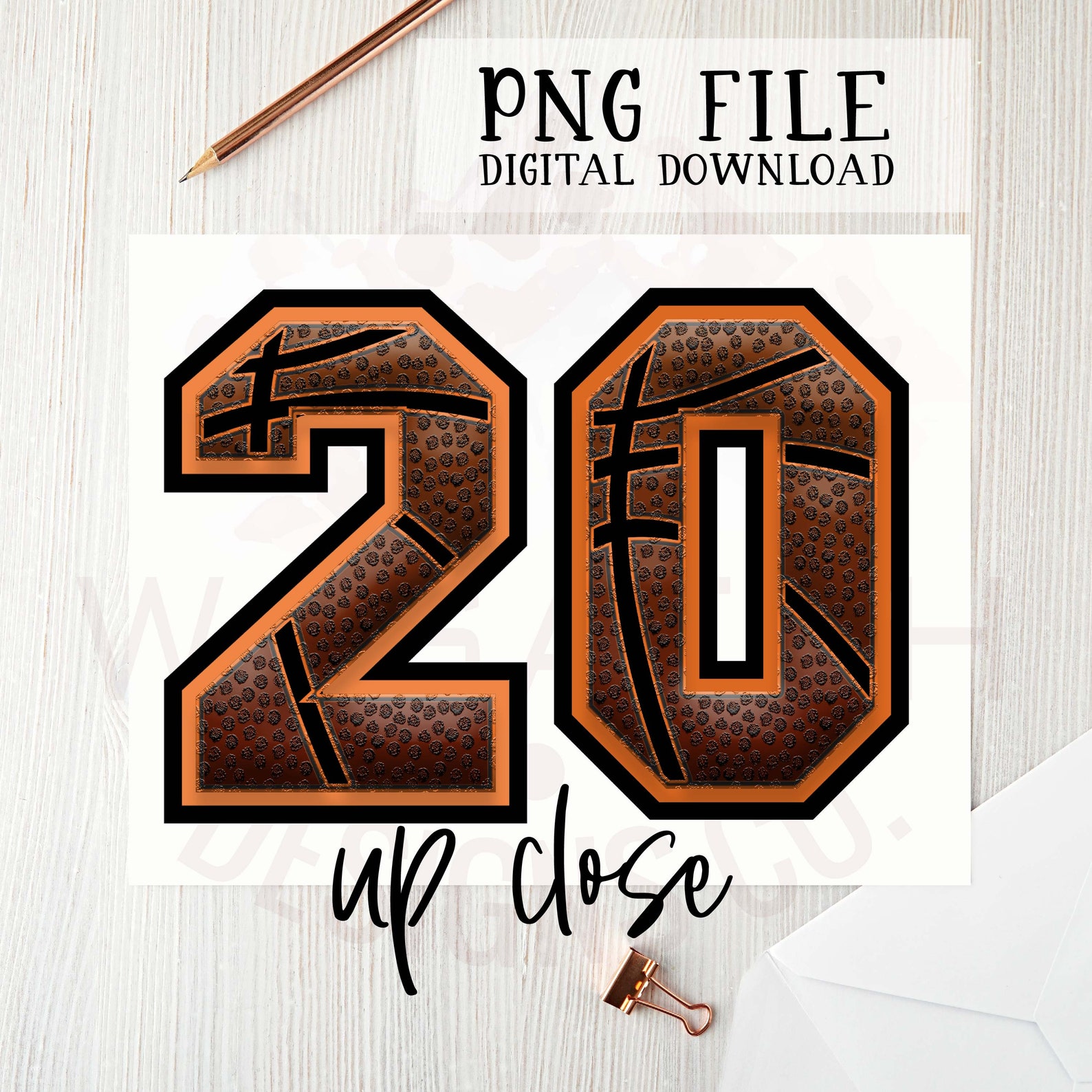 Basketball Numbers PNG Digital Download Sublimation Designs - Etsy
