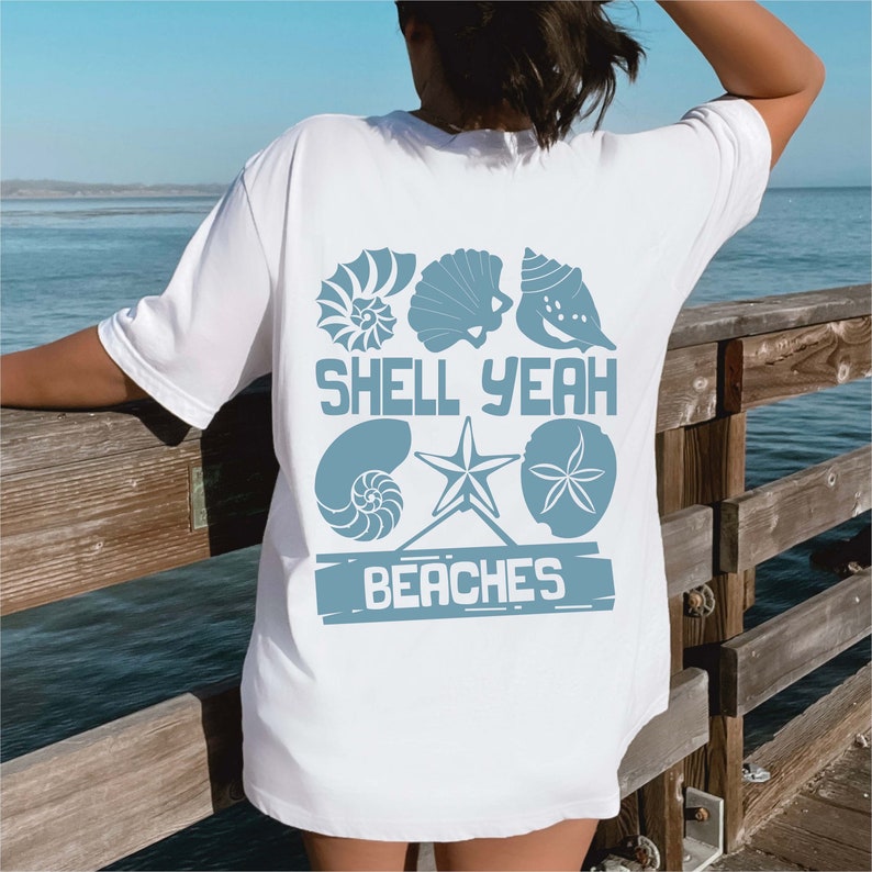 Shell Yeah Beaches SVG Cutting File Beach SVG Summer SVG - Etsy