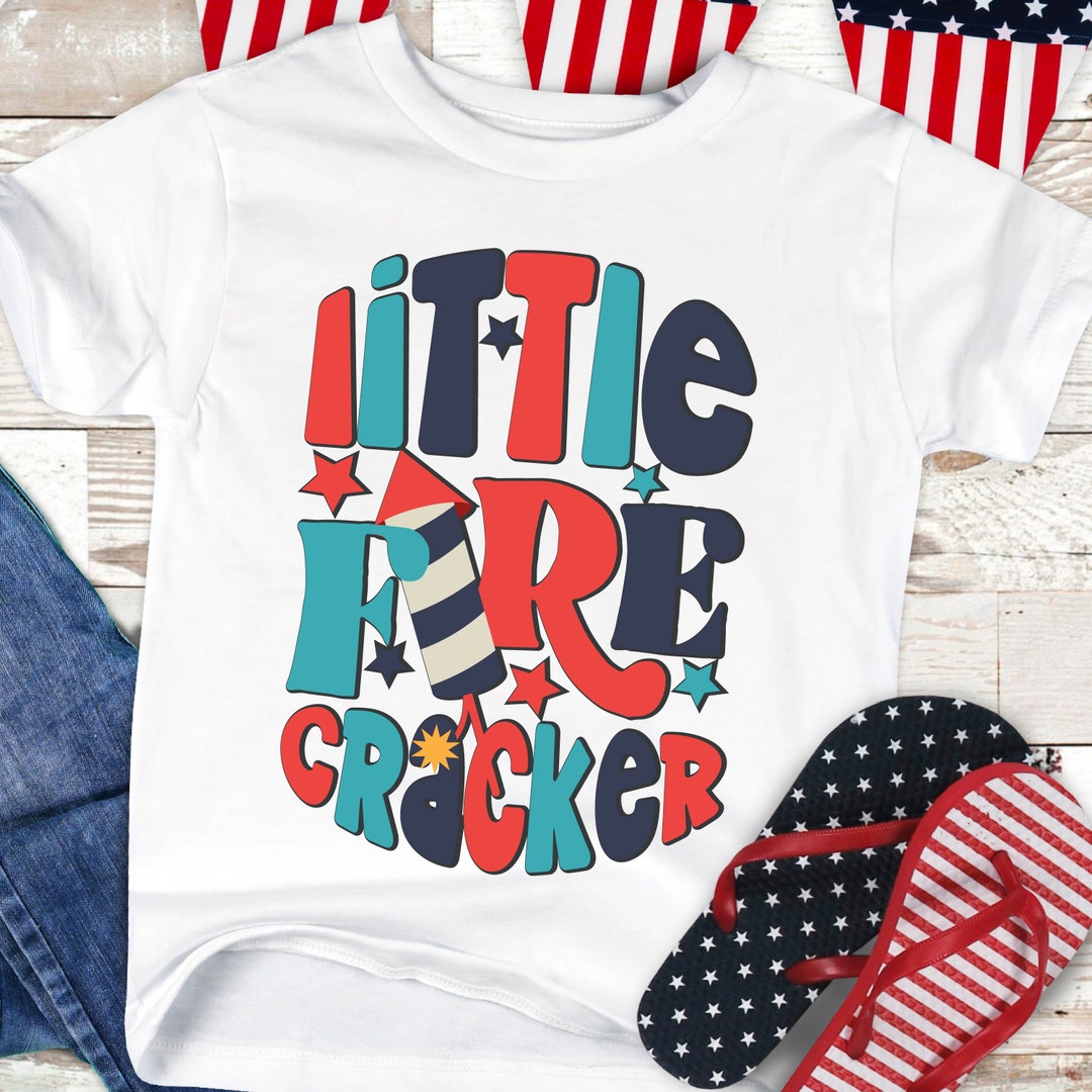 Little Firecracker Svg Cutting Files, 4th of July, Independence Day ...