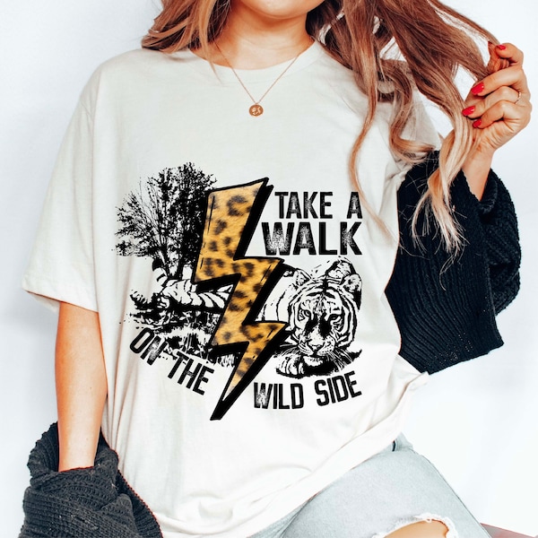 Walk in the Wild Shirt - Etsy